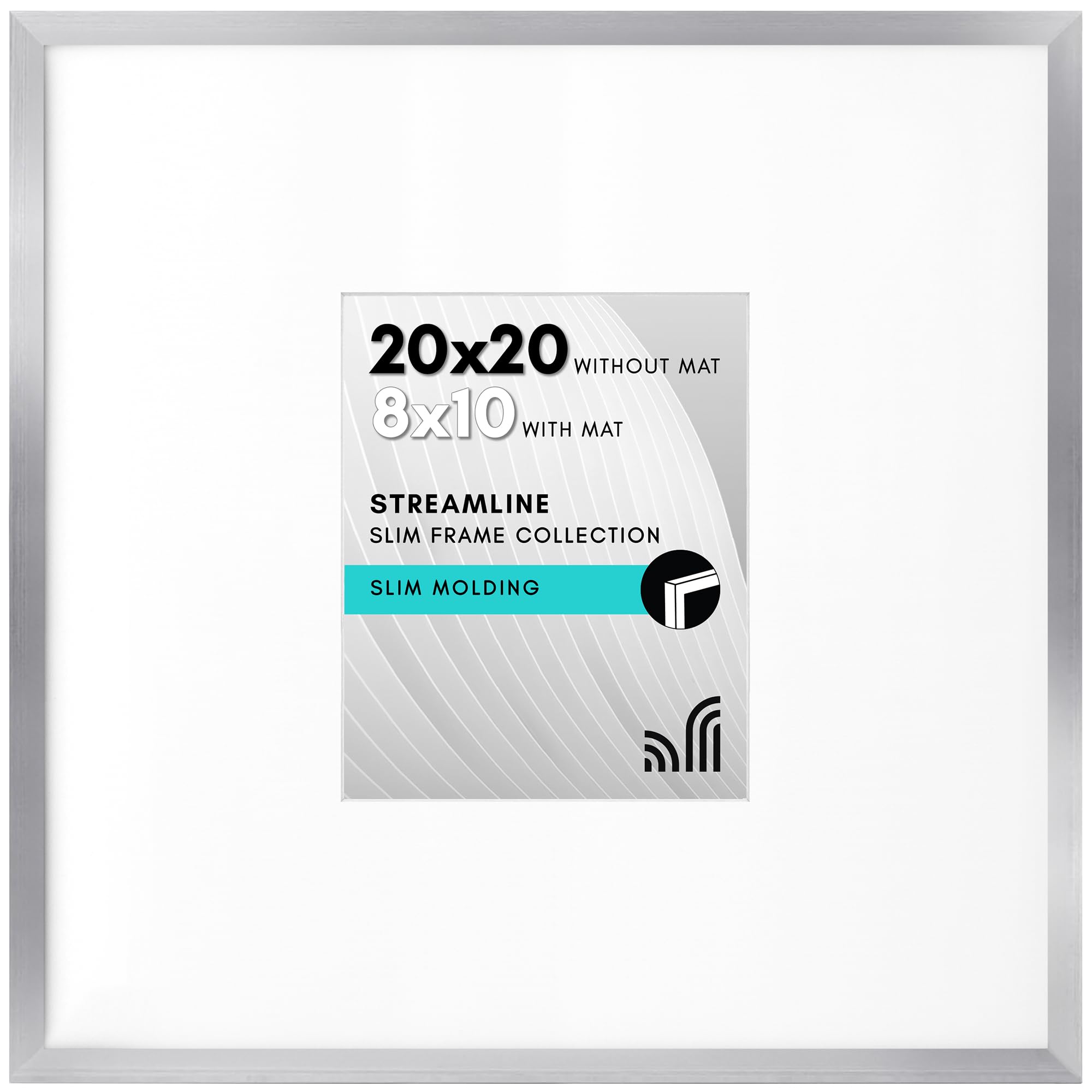 Amazon.com - Americanflat 20x20 Picture Frame with Polished Plexiglass ...