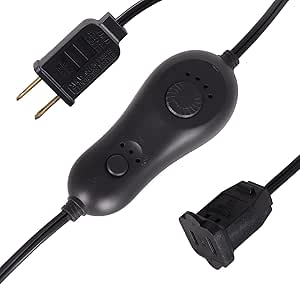 Leymays Plug in Dimmer, Upgrade Lamp Dimmer Switch, Timer Dimmers ...