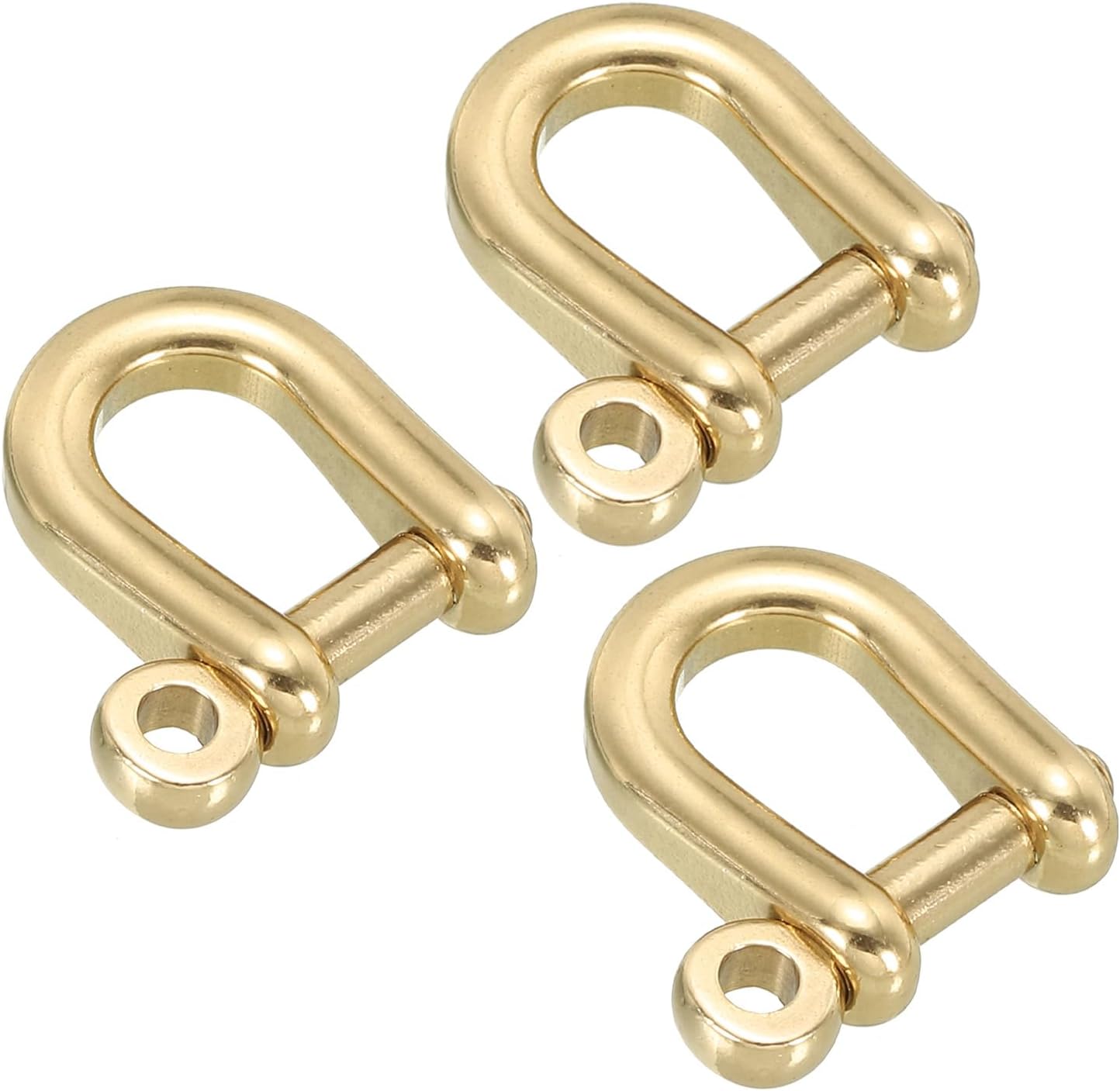 Amazon.com : PATIKIL D-Ring Shackles, 3Pcs 1/4 Inch Inside Width Solid ...