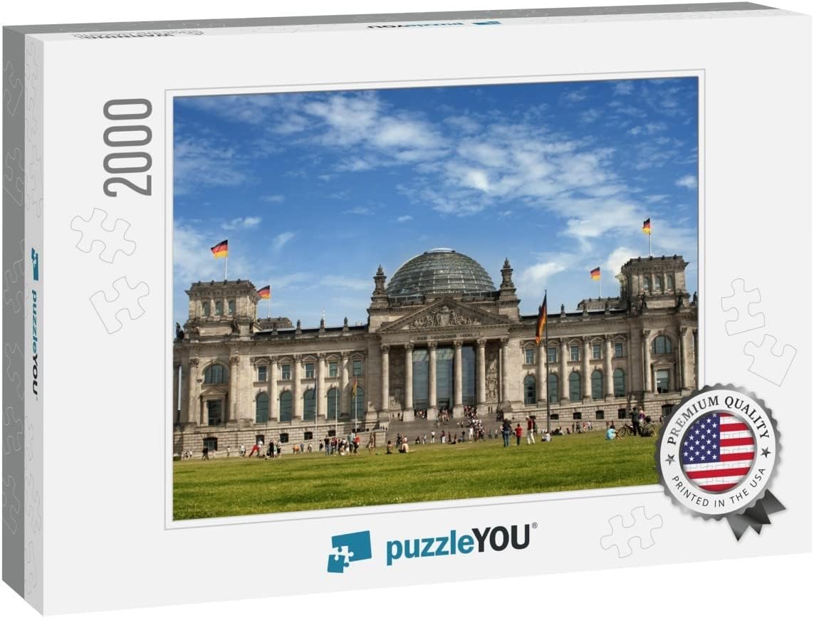 Amazon.com: Reichstag, Berlin. Jigsaw Puzzle Jigsaw Puzzle with 2000 ...