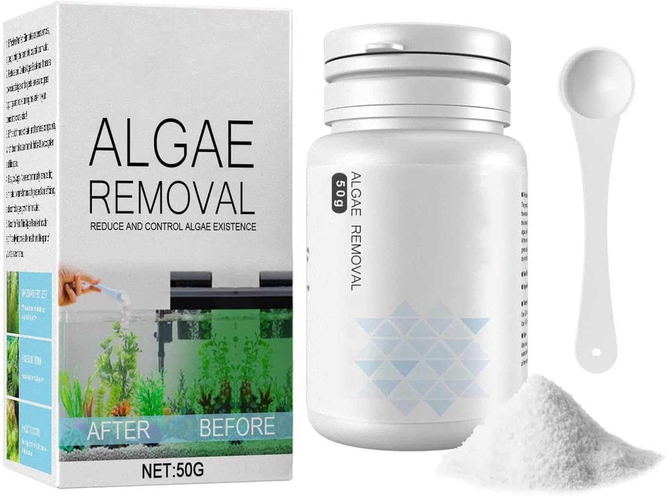 Aquarium Water Purifying Tools Algaecide Algae Repellent Agent Fish ...