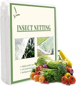 Amazon.com : Meanchen Garden Mosquito Netting 10X50Ft,Insect Mesh ...