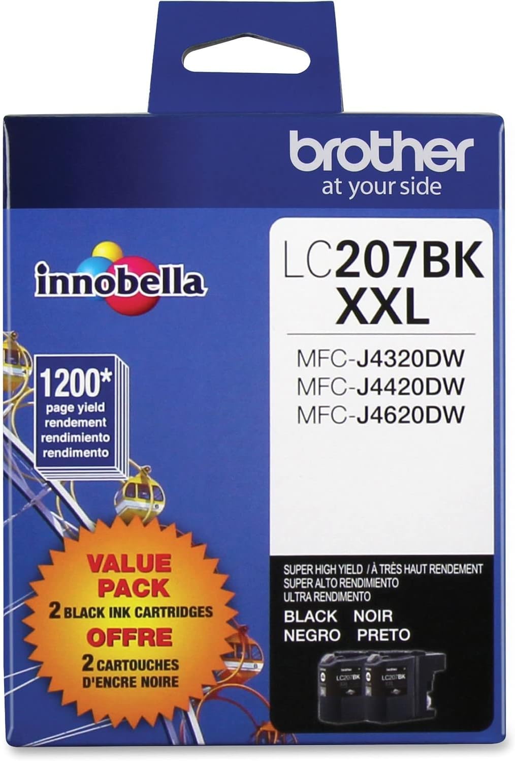 Amazon.com: Brother PPF Print Cartridge 450 Pages - 2 Peices (PC2012PK ...