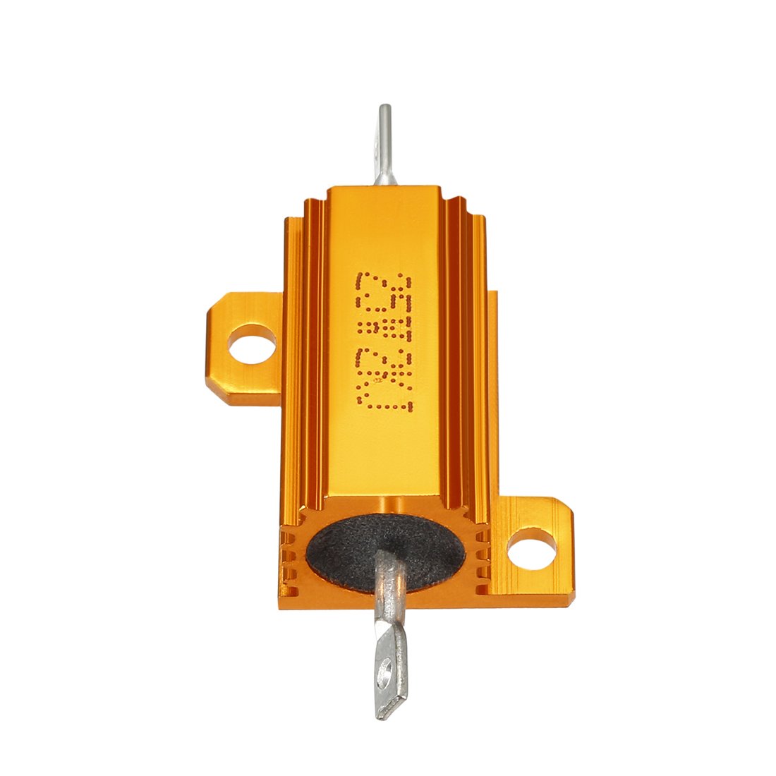 250 Ohm Resistor Aluminum Case Resistor Extra Wire 100W 6 Ohm Wirewound ...
