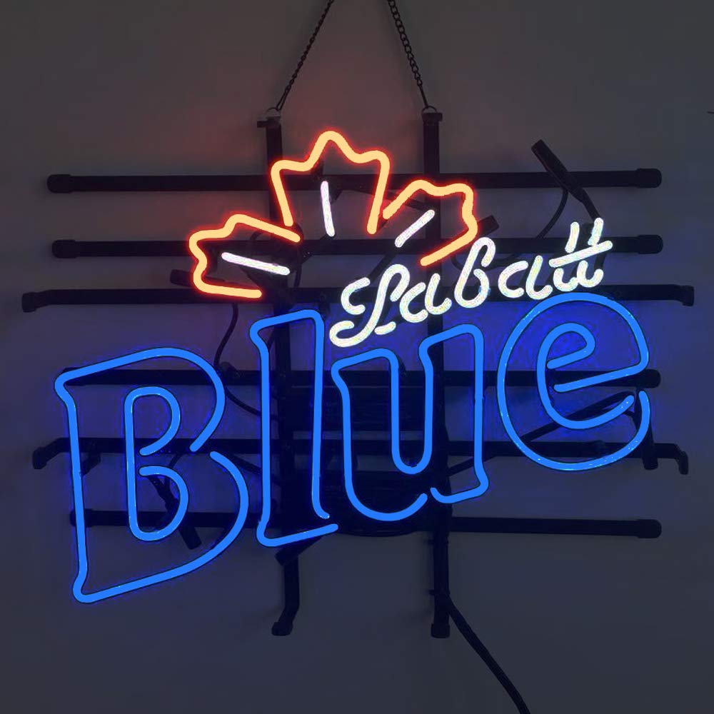 Buy Labatt Blue Neon lights/light signs/billboards Handmade Real Glass ...