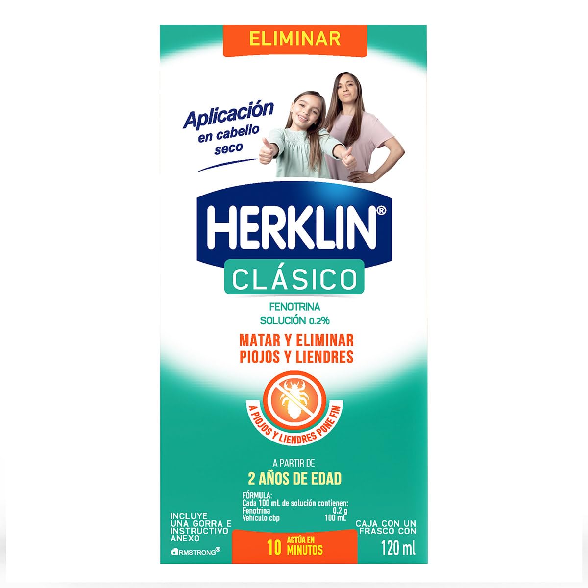 Herklin Clásico Shampoo 120 ml : Amazon.com.mx: Belleza