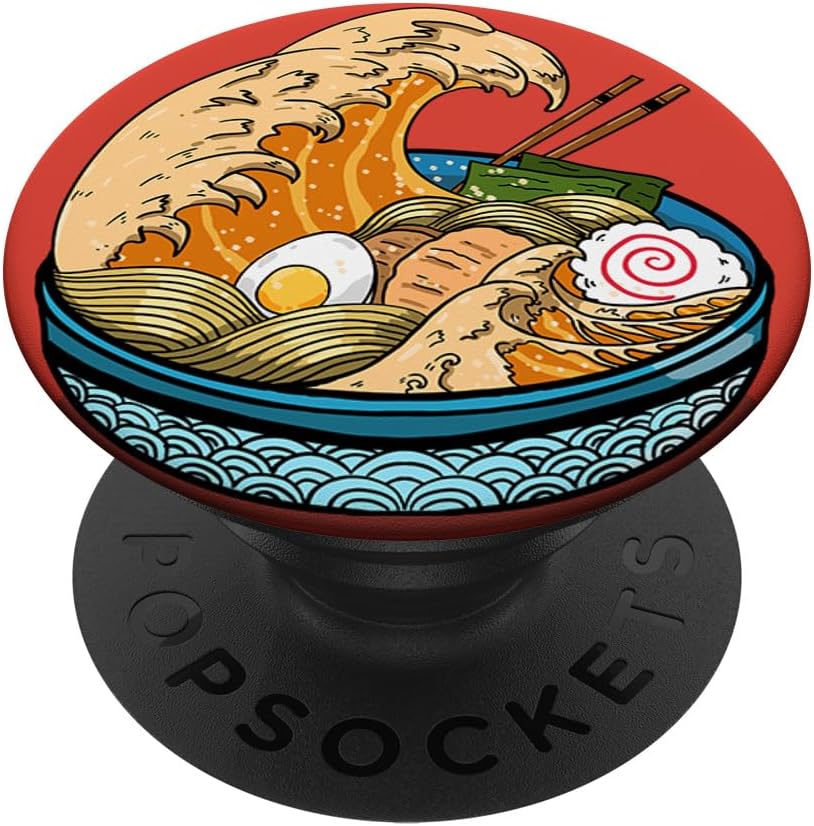 Amazon.com: Great Ramen Wave Kanagawa Japanese Noodles Anime Food Gift ...