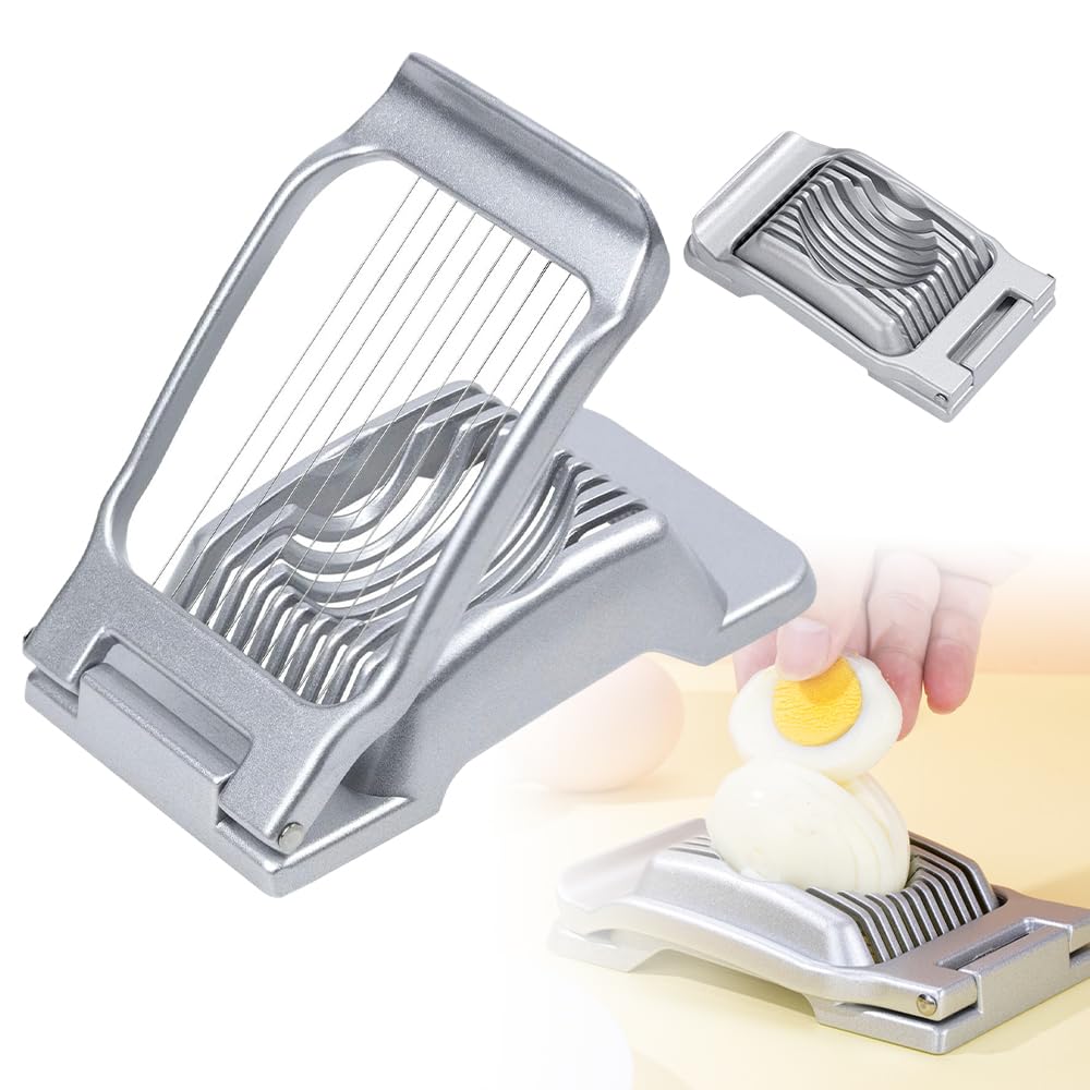 Amazon.com: Aluminum Square Egg Cutter, Upgrade Heavy Duty Stainless ...