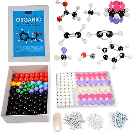 Amazon.com: Organic Chemistry Model Kit (307 PCS) – Armyte Chemistry ...
