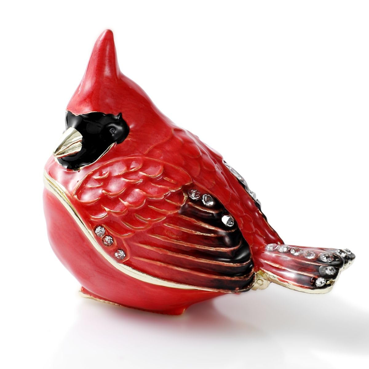 Amazon.com: NIODAY Hand Painted Trinket Box Enamel Vintage Jewelry Box Hinged Metal Jewelry ...