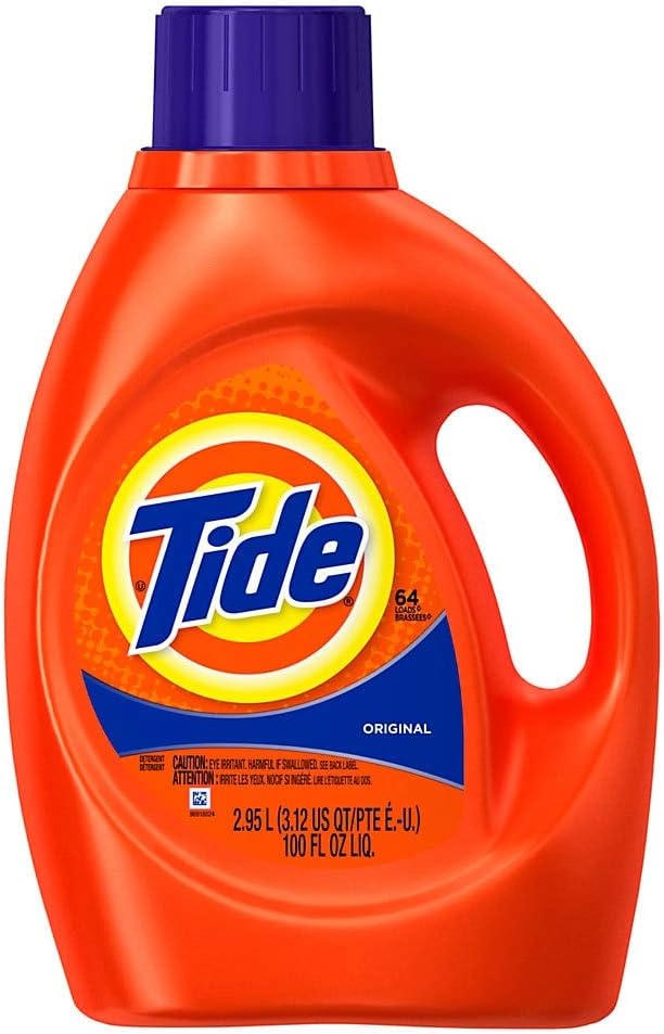 Amazon.com: Tide Original Scent Liquid Laundry Detergent, 100 Fl Oz ...