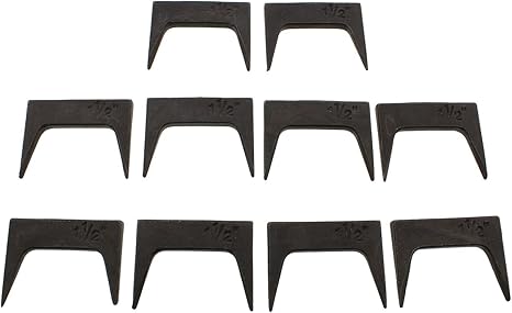 DCT Wood Clamps, 1.5in Pinch Clamp Pinch Dog 10-Piece Set for ...