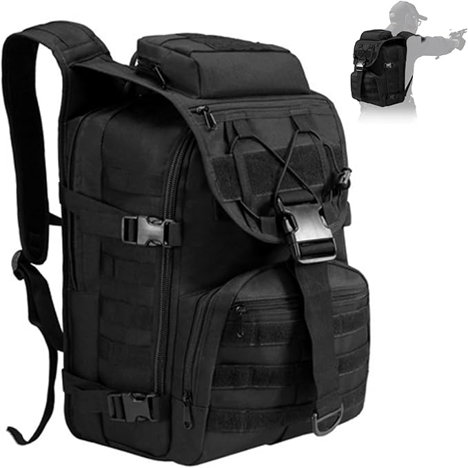 Amazon.com: YIANTU Tactical Backpack For Men Tactical Laptop Backpack ...