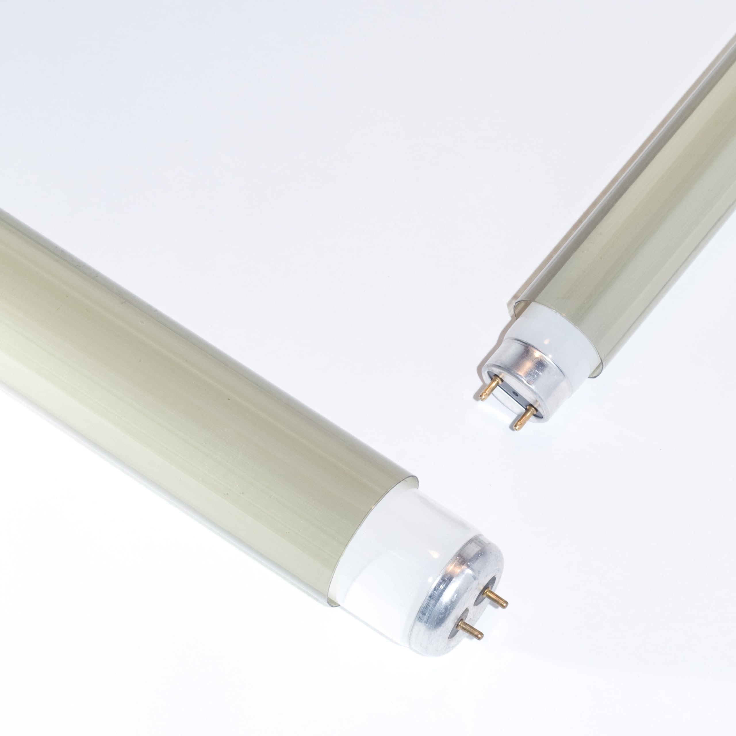 Fluorescent Light Bulb Safety Shields Cracked LED Lamp, Can I Still