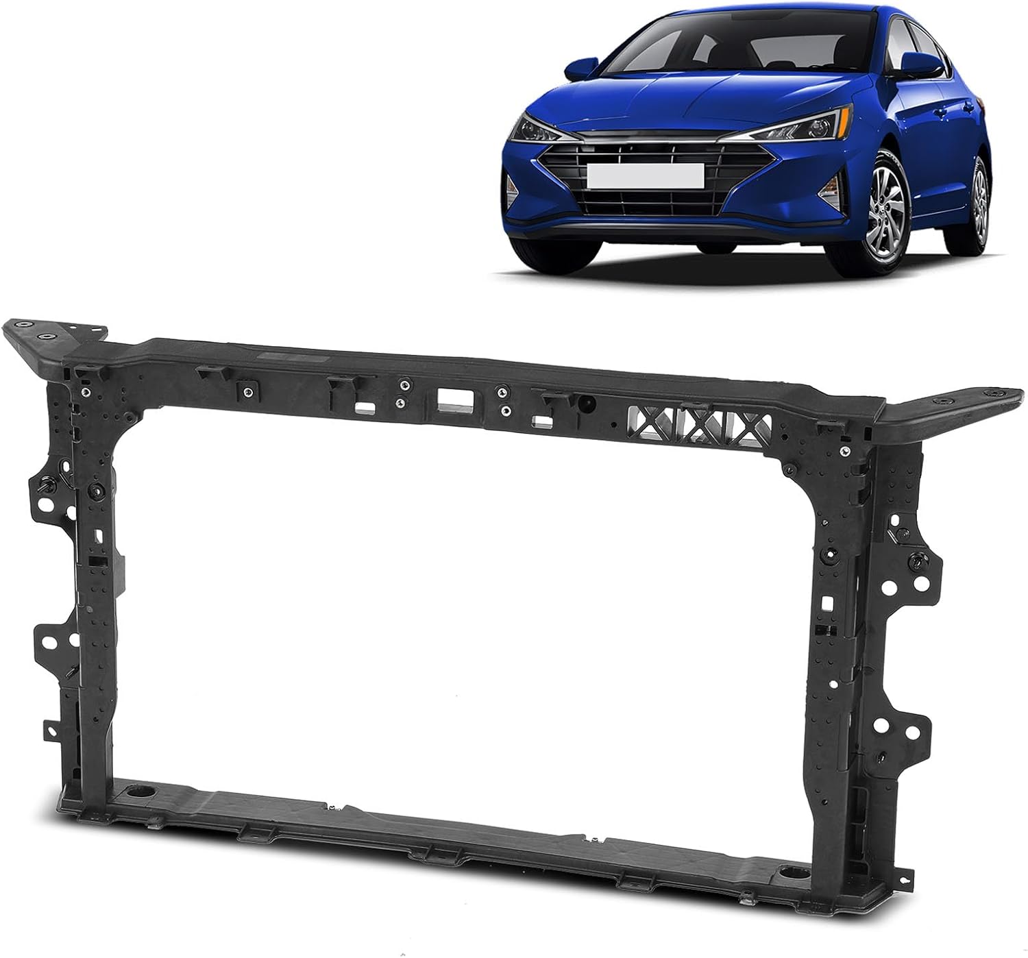 Amazon.com: YHTAUTO Front Radiator Support Bracket Compatible with 2020 ...