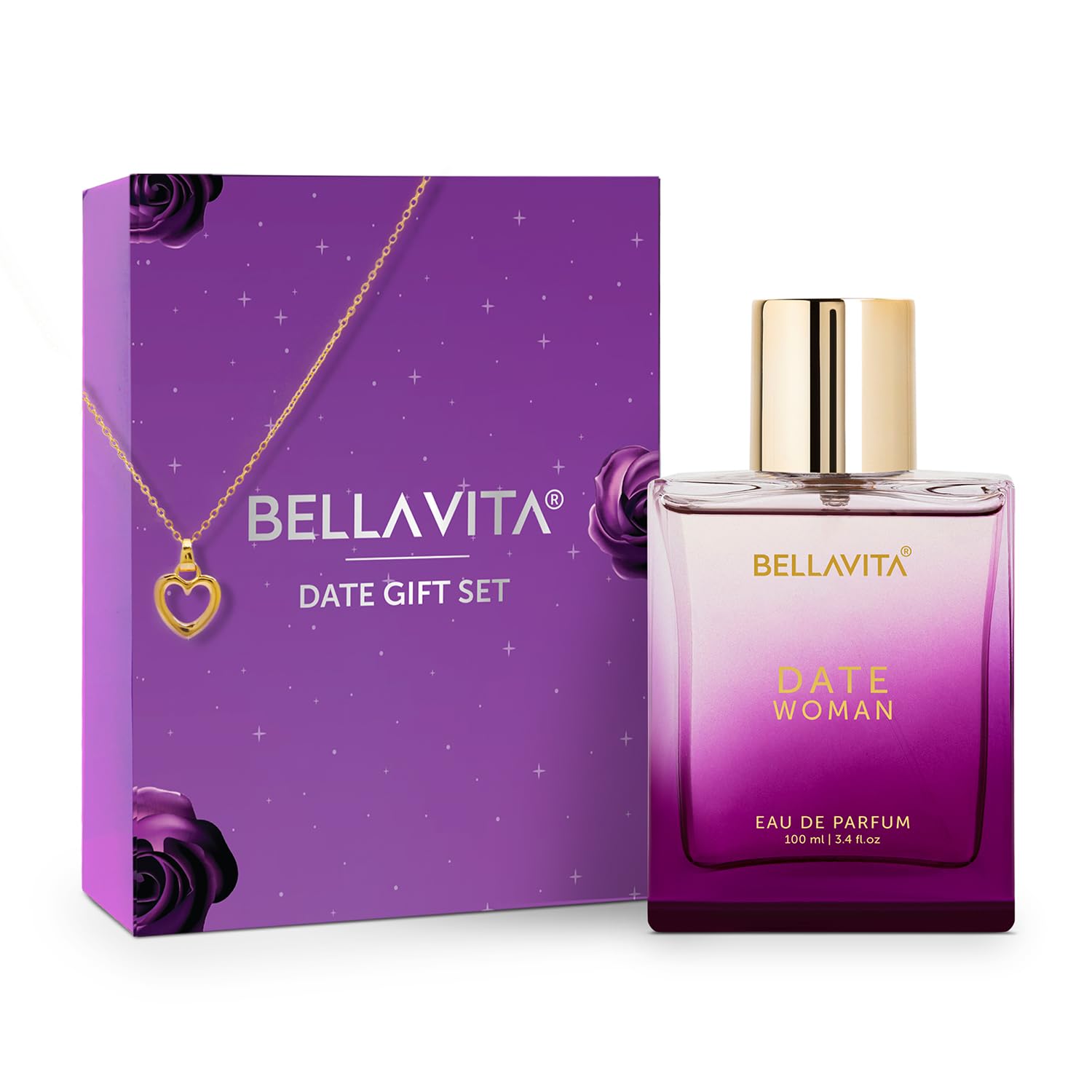 Buy BELLAVITA Date Gift Set | Long Lasting Date Woman EDP 100ml | with ...