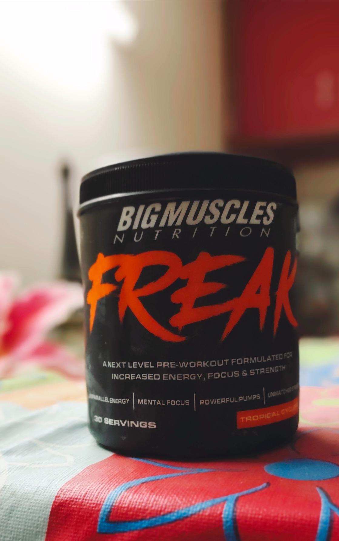 Bigmuscles Nutrition Freak Pre-Workout [30 Servings, Sex On The Beach ...