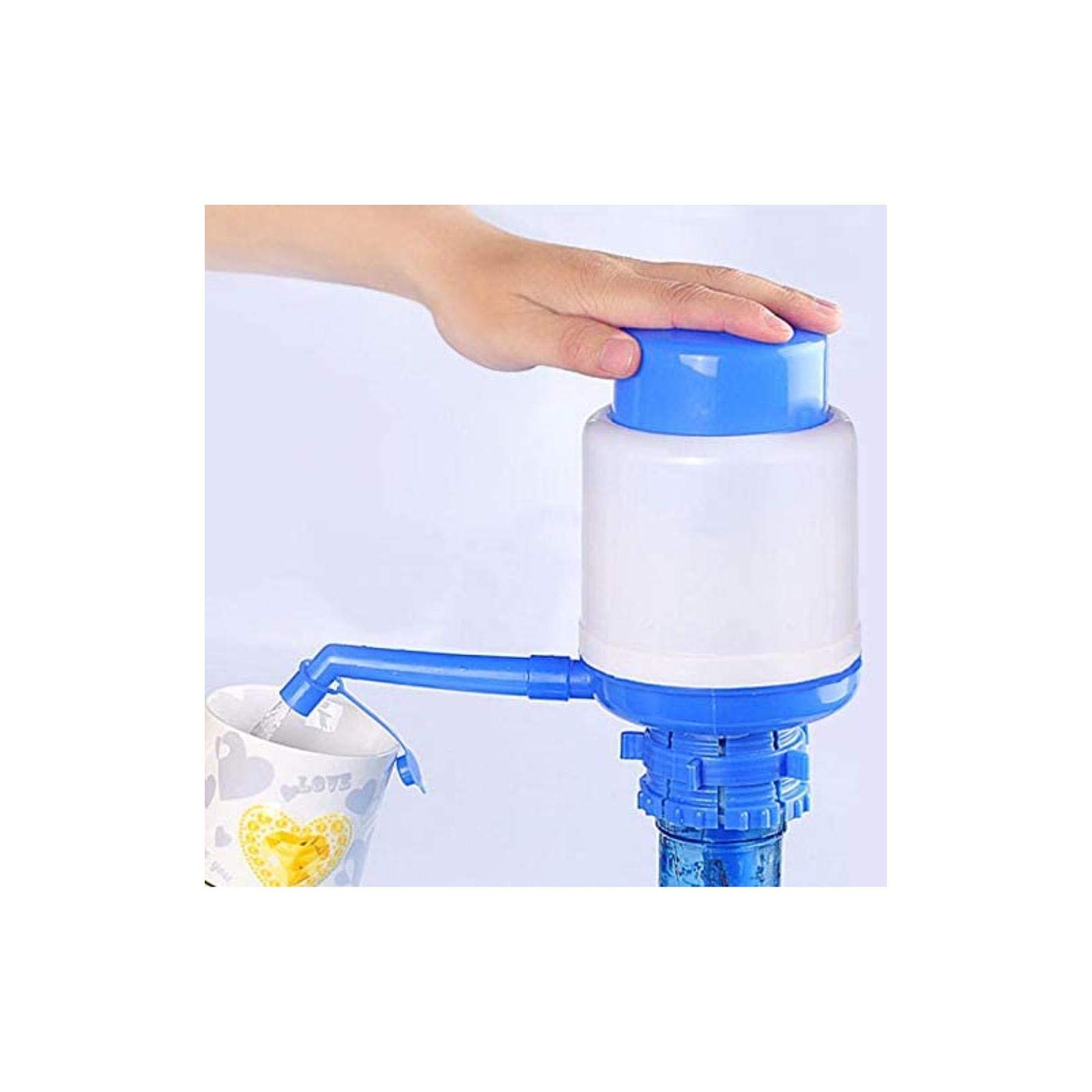 Snapklik.com : Universal Manual Drinking Water Pump, Blue Manual Water ...