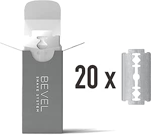 Bevel Razor Blades, 20 Count : Amazon.ca: Beauty & Personal Care