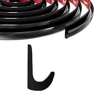 Amazon.com: Ameri PVC Plastic Rain Gutter for Cars, Vans, and RVs, Easy to Install Flexible Drip ...