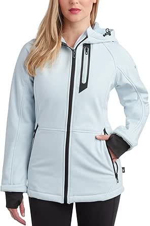 Spyder - chamarra Softshell para mujer, ligera, con forro polar de rizo ...