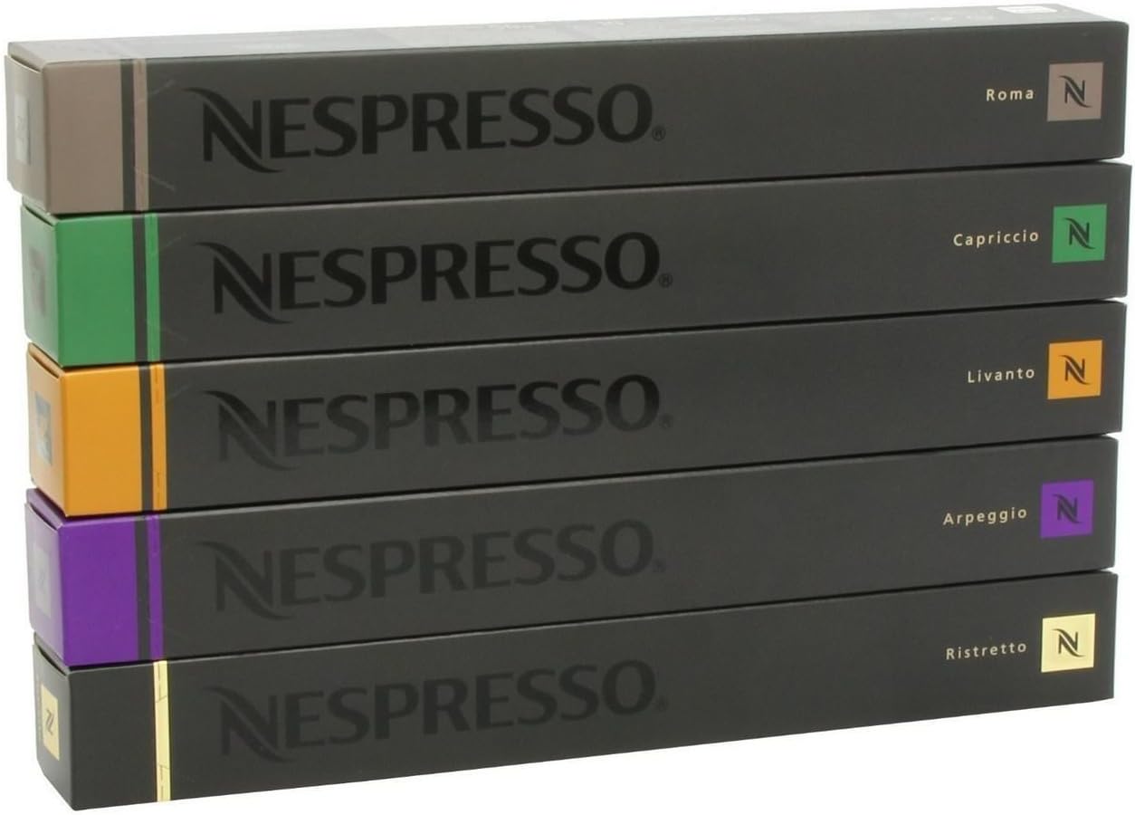Nestle Nespresso Set of Different for Originalline 2 Containers (50 ...