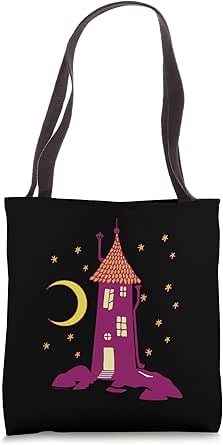 Amazon.com: Moomin House In The Dark Of Night Spooky Tote Bag ...