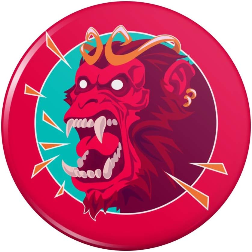 Amazon.com: Rampaging Red Chimpanzee Ape Monkey King Kitchen ...