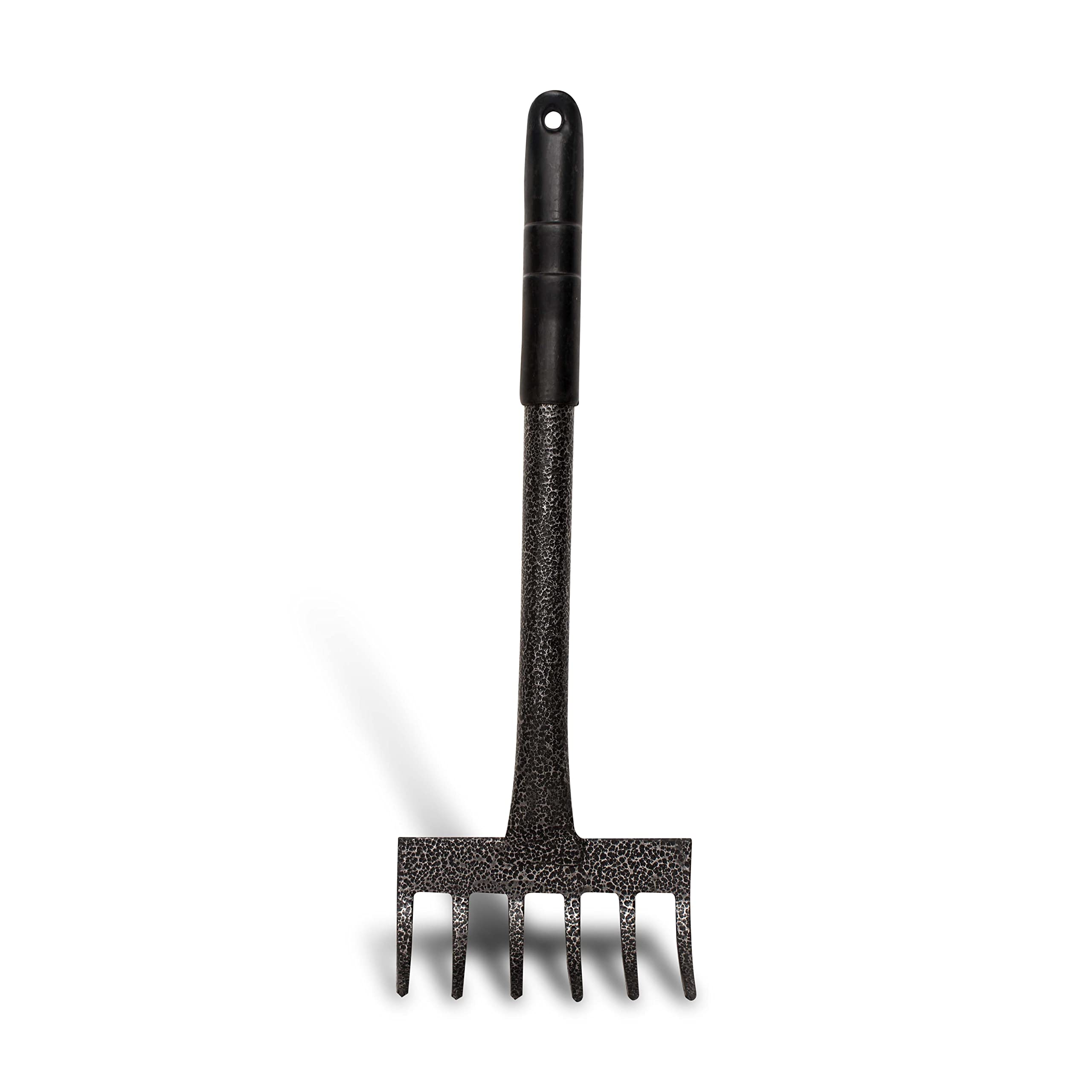 Tools Bae - Garden 6 Teeth Rake for Quick Clean Up of Lawn and Yard ...