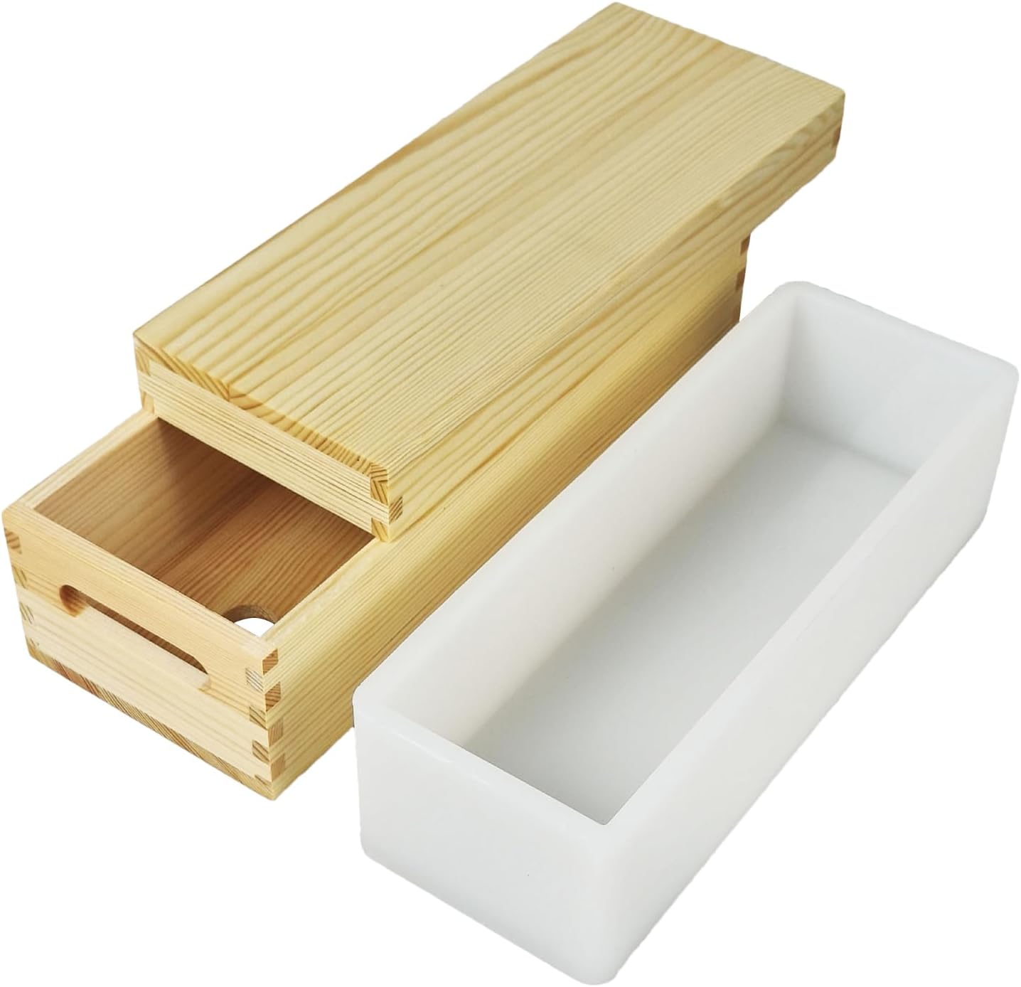 Amazon.com: Soap Molds, Rectangle Soap Molds, Loaf Silicone Boxes ...