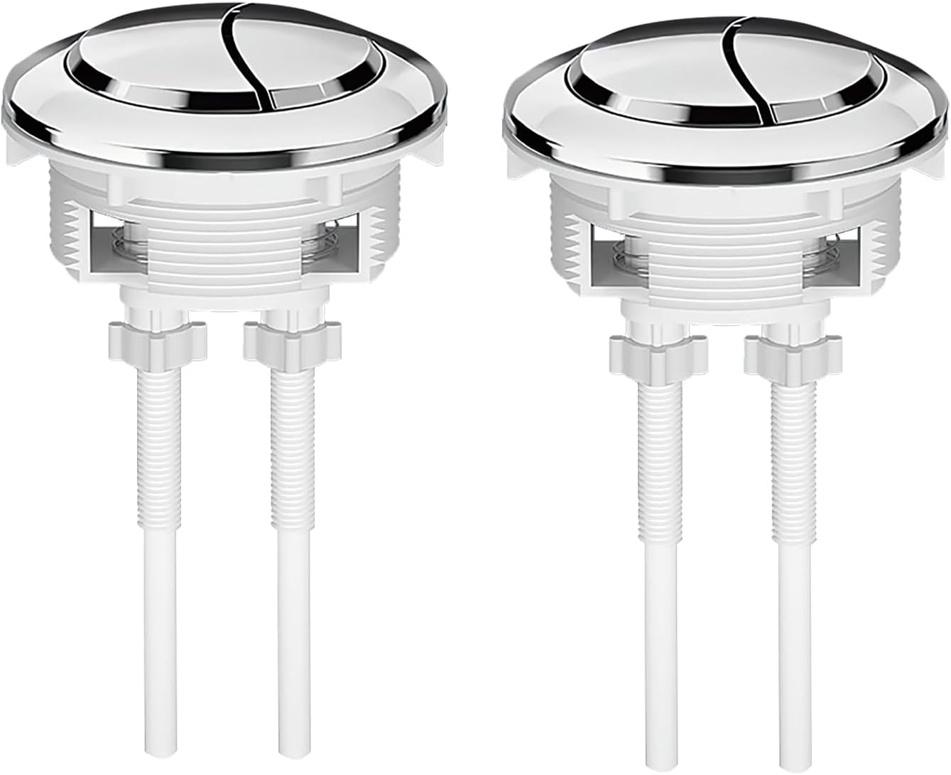 Geberit Impuls 250 Twico 1 Original Dual Button Flush Valve Toliet Push ...