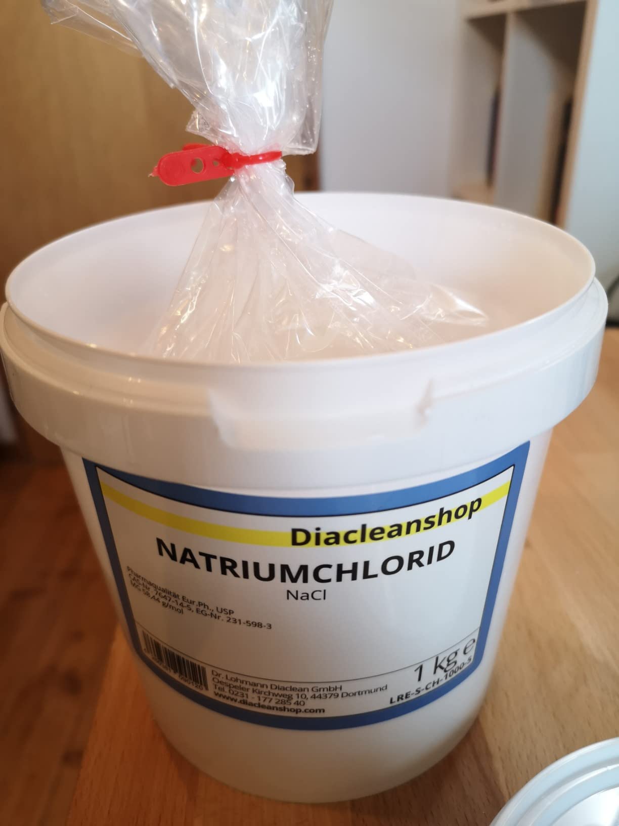 Natriumchlorid NaCl - chem. rein - 1kg : Amazon.de: Gewerbe, Industrie ...