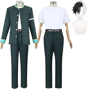 Amazon.co.jp: [Plazhen] Windbreaker with Wig, Wind Breaker Cosplay ...