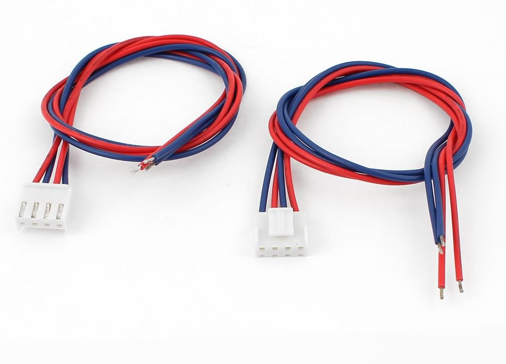 Amazon.com: Aexit VH3.96 4P Electrical Wire 3.96mm Pitch Header Terminal Connector Cable 40cm ...