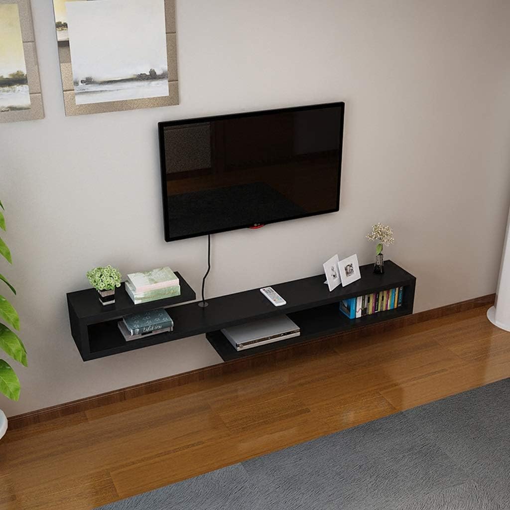 Amazon.com: Wall Shelf Wall-Mounted TV Cabinet Floating Shelf Set Top ...
