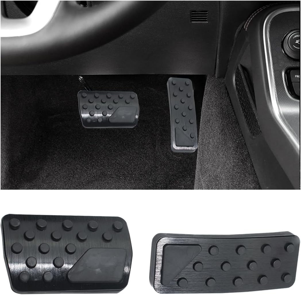 Amazon.com: zipelo Accelerator Gas and Brake Pedal Covers, No Drilling ...