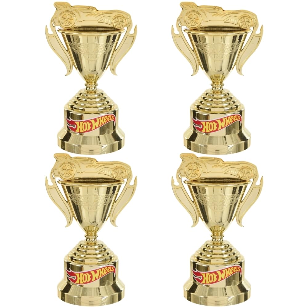 Amazon.com: Gold Hot Wheels Trophy Cup - 5" x 3" (1 Pc) - Ideal for ...