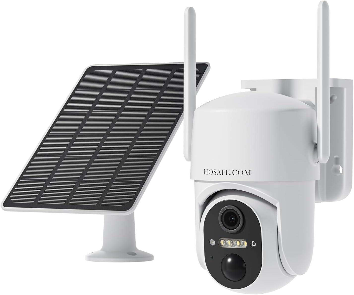 Amazon.com : BEENOCAM Dual Lens 4K Solar Security Camera Wireless ...