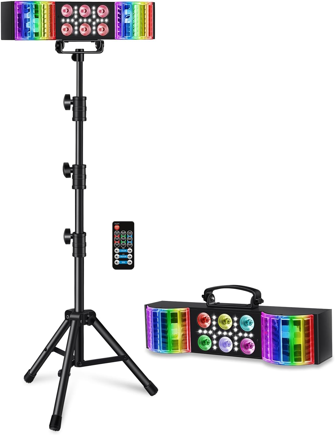 Amazon.com: Telbum DJ Party Lights with Stand, Sound Activated DJ ...