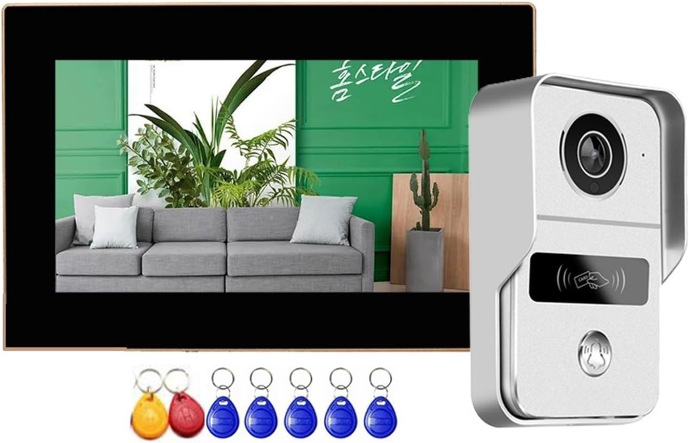 Intercomunicación Wifi 1080P: Videoportero Inteligente para Hogar