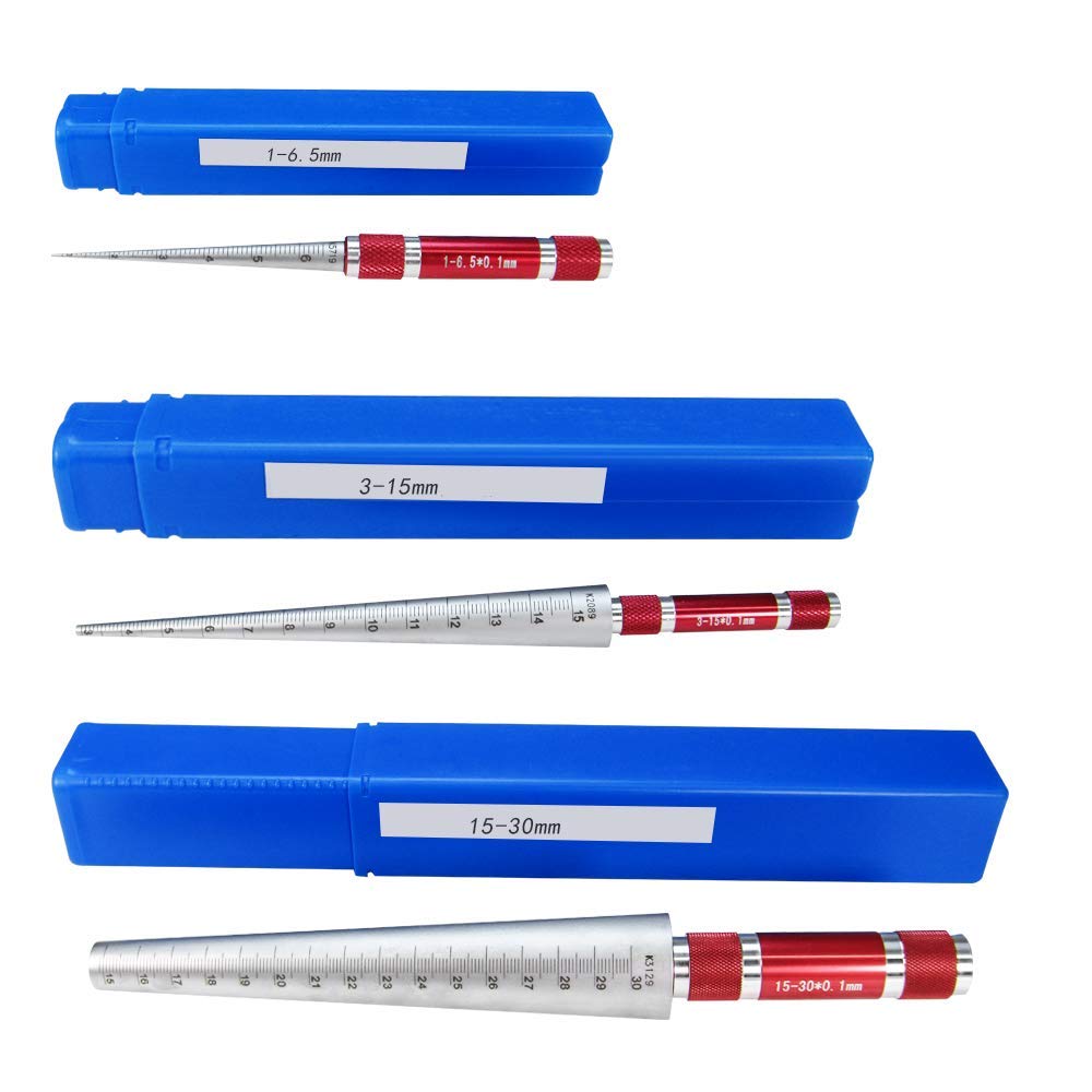 Buy YUCHENGTECH Conical Taper Gauge Taper Welding Feeler Gauge Gage ...