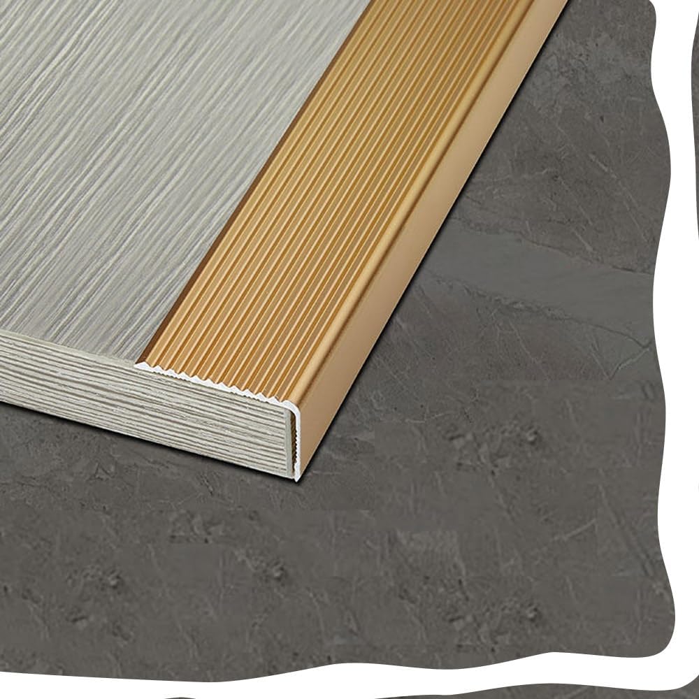 Amazon.com: HCZION Stair Edging Aluminum Step Edge Trim, 2in Aluminum ...