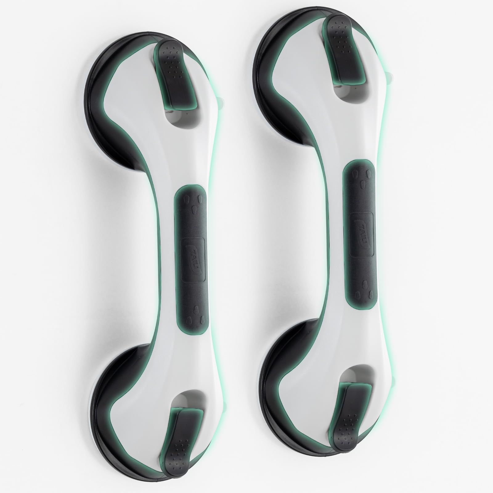 Amazon.com: TAILI Shower Grab Bar Glow in The Dark, 2 Pack 12.2 in Grab ...