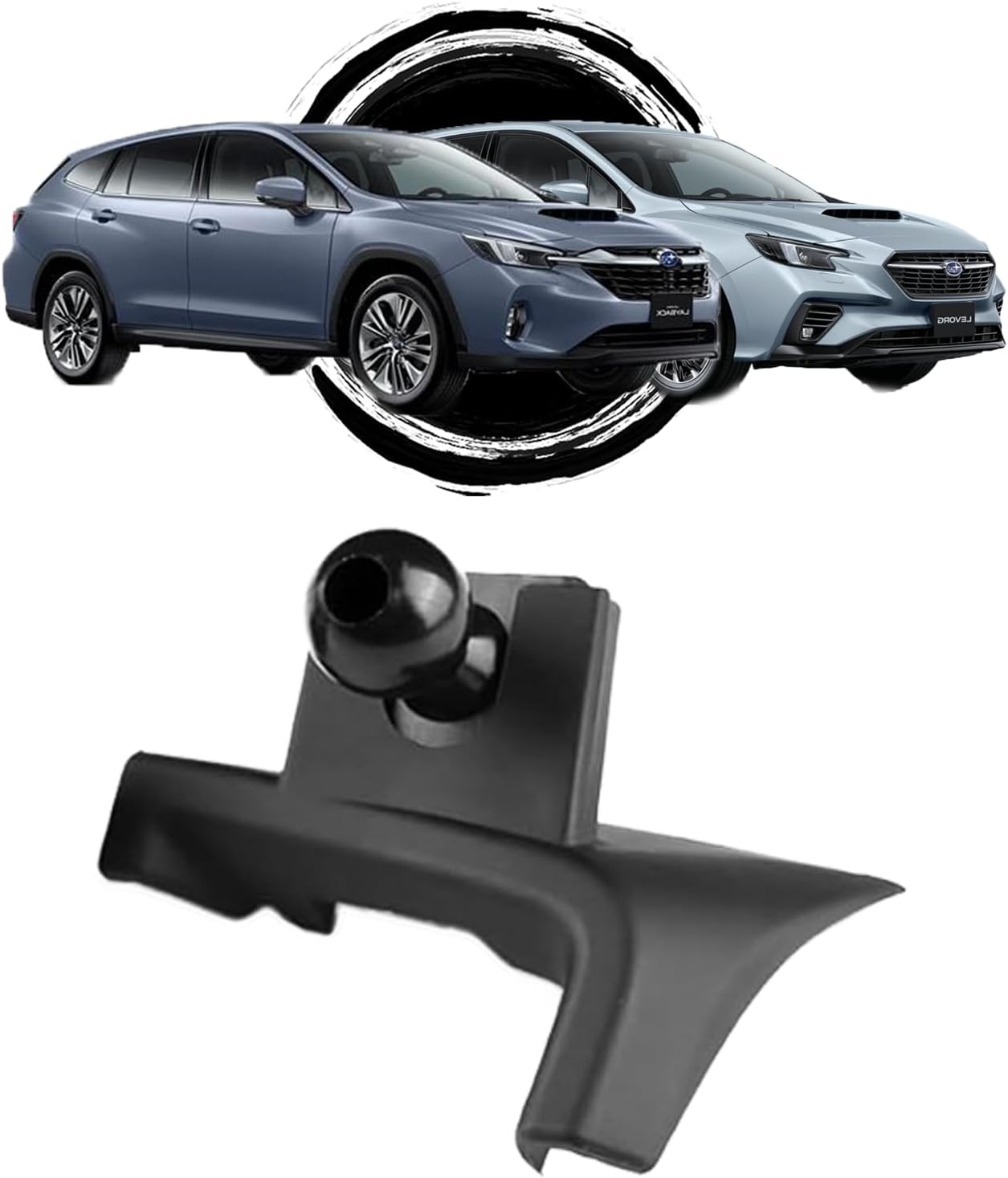 Amazon.co.jp: 【レヴォーグ専用】oricarmes マウント単品 スマホスタンド スバル レヴォーグ VN5 スマホホルダー 17mmボールヘッド 360度回転 取付簡単 安定感 ...