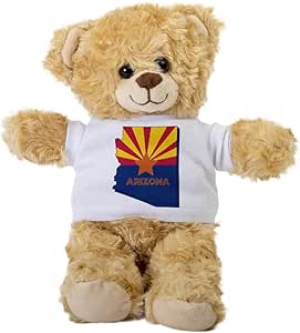 Amazon.com: SpreadPassion Arizona Teddy Bear, Gift Stuffed Animal ...