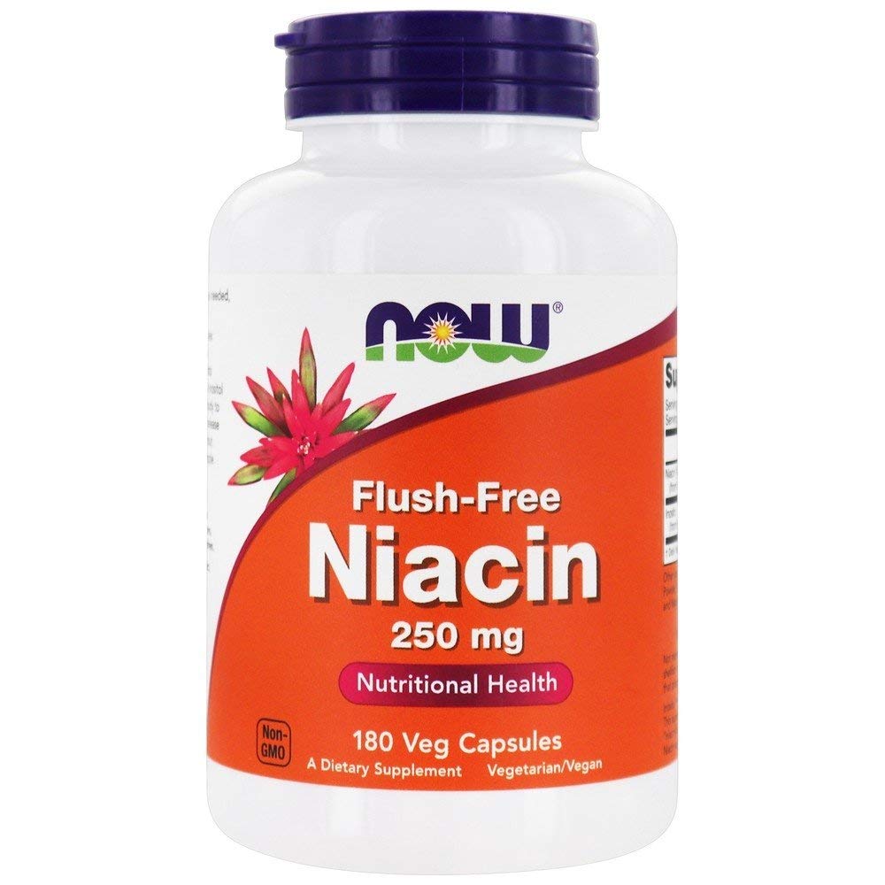 Amazon.com: Flush Free Niacin 250mg 180 VegiCaps (Pack of 2) : Health ...