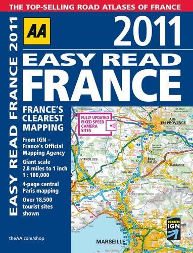 Amazon | AA Easy Read France 2011. (Road Atlas) | World
