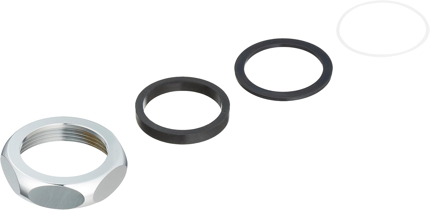 Amazon | SANEI(サンエイ) 洗面所排水部品 袋ナット パッキン付き 排水管径32mm用 PU7-67S-32 | 洗面用排水備品