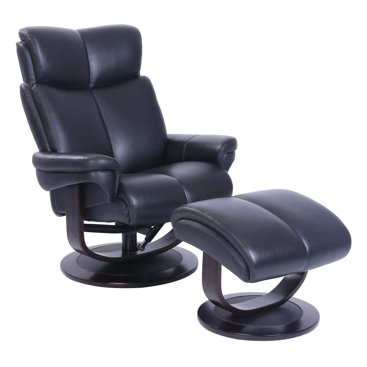 Amazon.com: BarcaLounger Brynn Recliner and Ottoman - Hilton Black