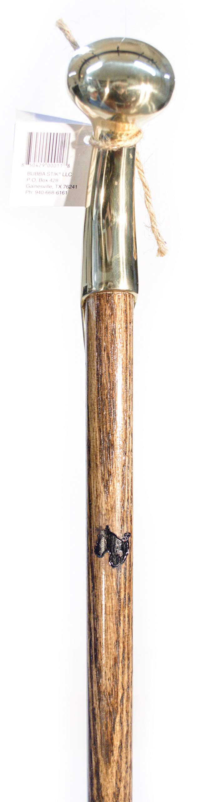 Walking Cane Bubba Stik Texas Standard Style Walking Stick Brass ...